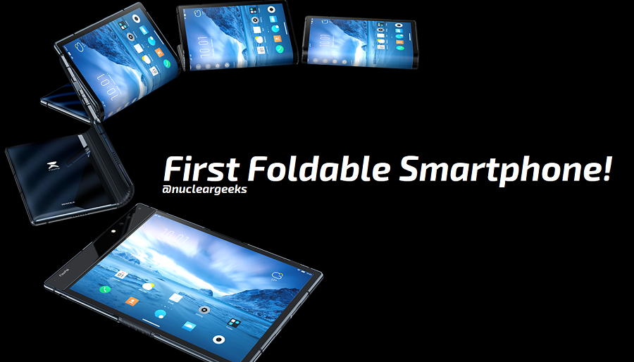 Know about the world’s first foldable phone – THE NUCLEAR GEEKS