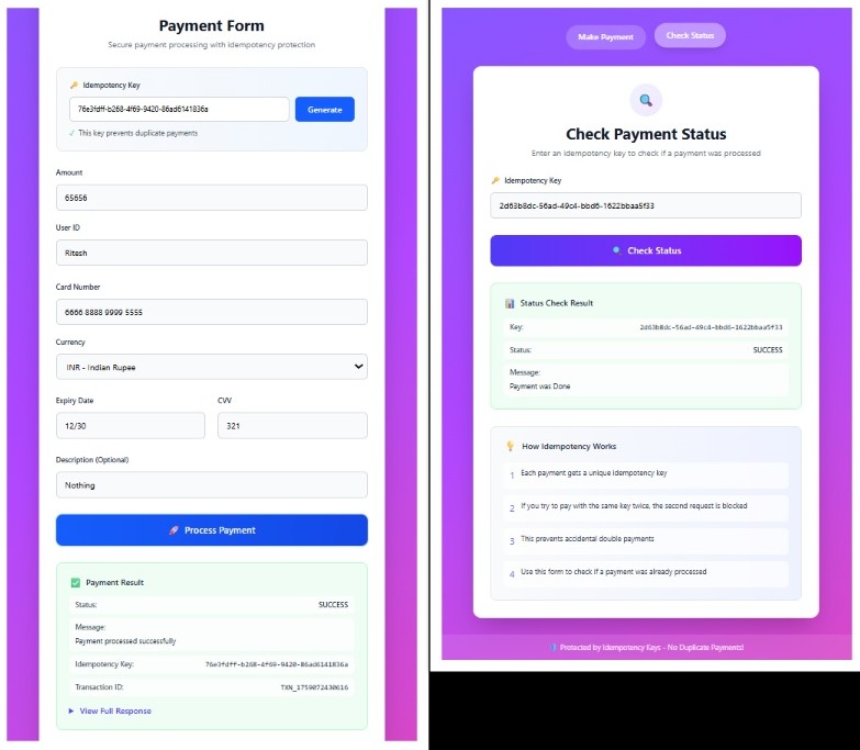 Building an Idempotent Payment System with Spring Boot & React – THE NUCLEAR GEEKS